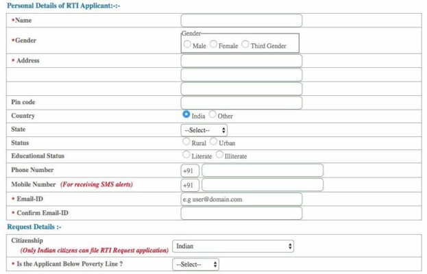 How to File RTI Online: RTI Application Process, RTI Appeal & RTI Status