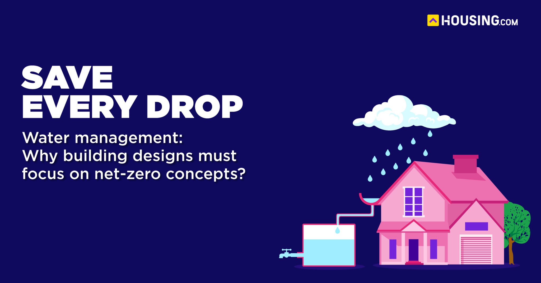 Water management: Why building designs must focus on net-zero concepts ...