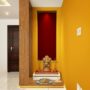 Nearly 30 small mandir design ideas for flats