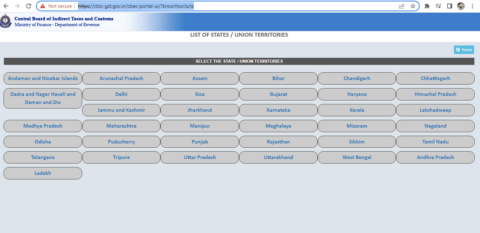 GST state code list and jurisdiction | Housing News