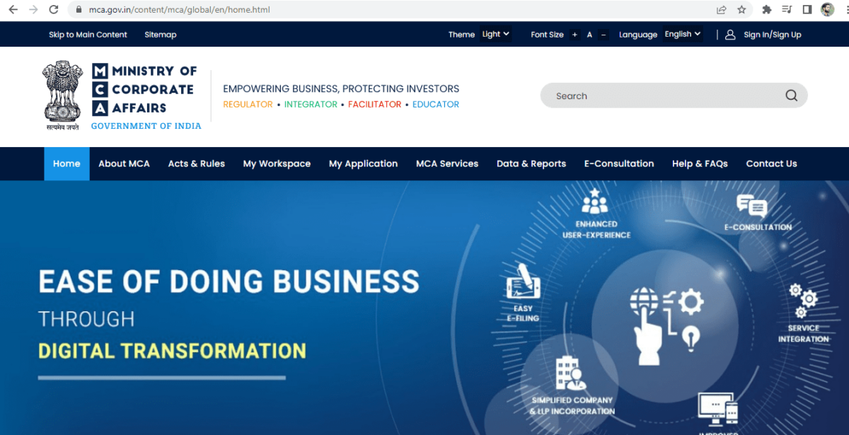 All about the MCA portal | Housing News