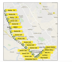 Metro Networks in India: Lucknow Metro Route Map